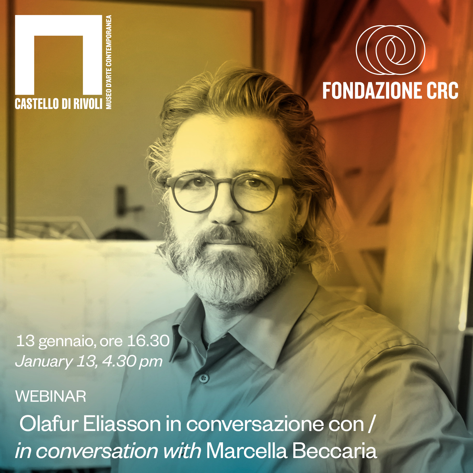 Olafur Eliasson in conversazione con Marcella Beccaria - Castello di Rivoli